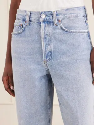 AGOLDE Regenerative Cotton Straight-leg Jeans - Blue
