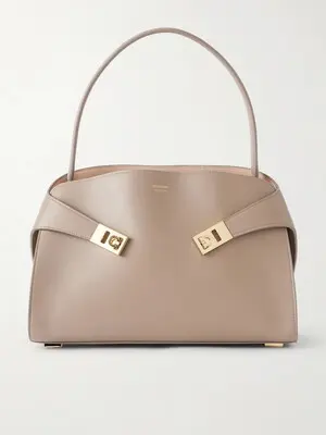 FERRAGAMO Small Hug Tote - Brown
