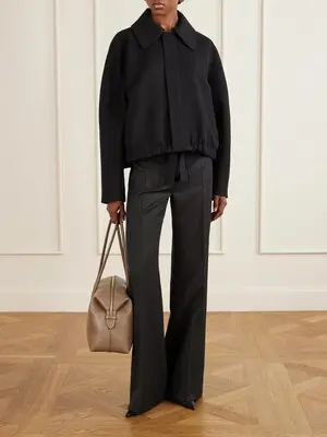 Victoria Beckham Arden Wool Bomber Jacket