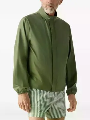 Zegna Olive Zip Jacket