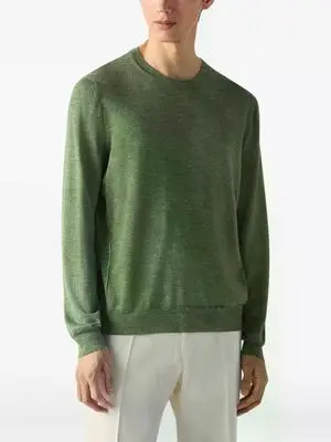 Zegna Mélangé Crewneck Sweater