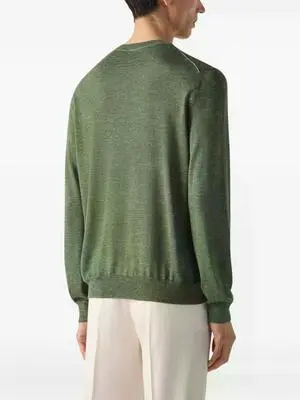 Zegna Mélangé Crewneck Sweater