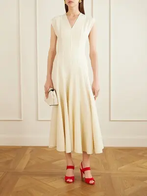 Manolo Blahnik Khiko Suede Block Heel Sandals