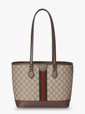 Gucci Ophidia Gg Fabric Shopping Bag - Multicolor