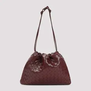 Bottega Veneta Barolo Calf Leather Pouch - Red