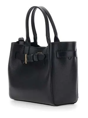 TOM FORD Audrey Piccola Handbag In Grained Leather - Multicolor
