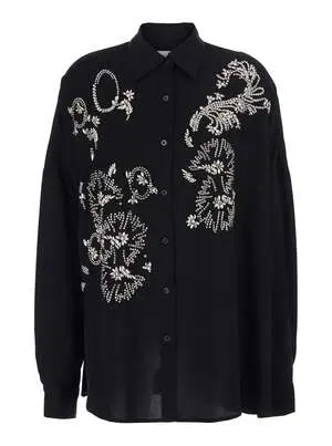 DRIES VAN NOTEN DRIES VAN NOTEN Embellished Button-Up Shirt