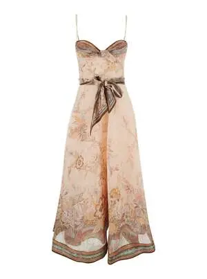 Zimmermann Alchemy Midi Dress - Multicolor