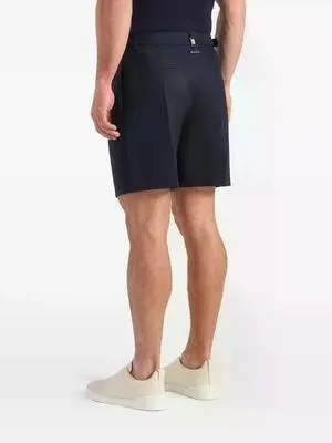 Manière De Voir Marin Pleated Twill Shorts