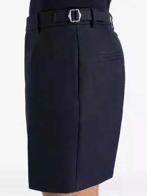 Manière De Voir Marin Pleated Twill Shorts