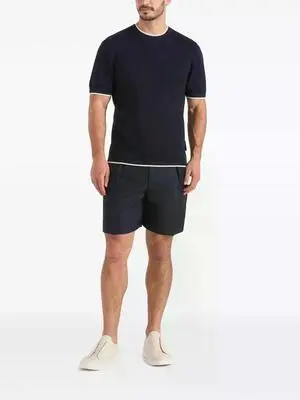 Manière De Voir Tailored Pleated Shorts
