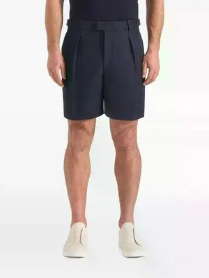 Manière De Voir Tailored Pleated Shorts
