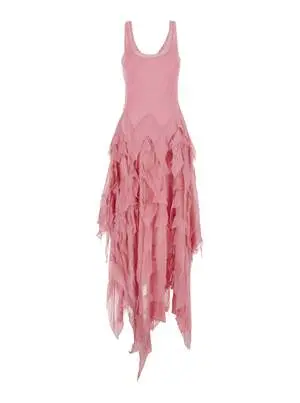 Blumarine Spaghetti Strap Cocktail Dresses