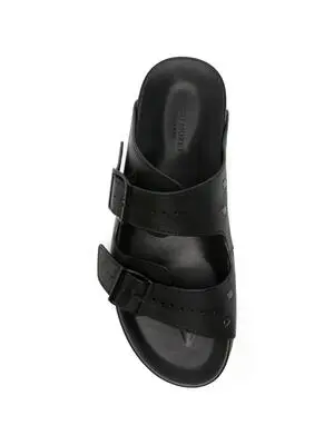 SERGIO MORETTI FIRENZE Buckle-fastening Leather Sandals