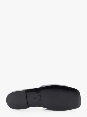 Gucci Slide Sandals With Metal Gg Logo