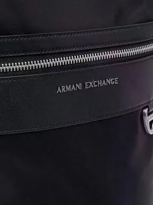 Armani Exchange Logo Plaque Backpack