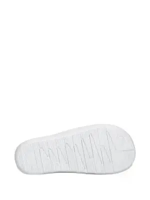 Armani Exchange Logo Print Open-toe Slides
