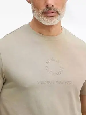 Armani Exchange Embossed-logo T-shirt
