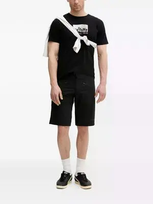 Bogner Carter Belted Logo-print Shorts