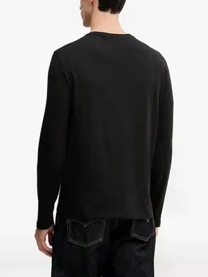 Armani Exchange Logo-print Long-sleeve T-shirt