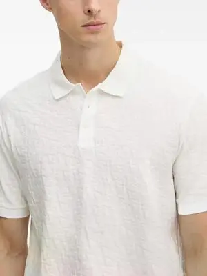 Armani Exchange Logo-patterned Polo Shirt