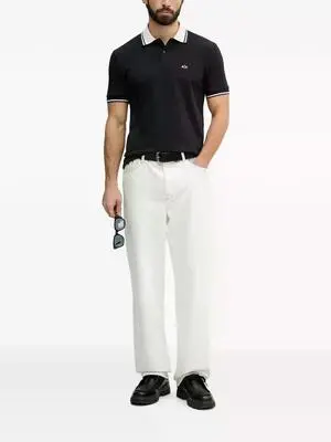 Armani Exchange Logo-print Piqué Polo Shirt