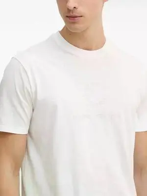 Armani Exchange Logo-embossed Short-sleeve T-shirt