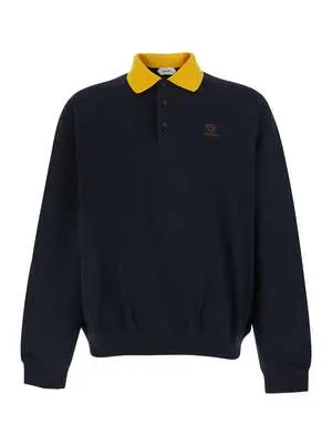 Versace Hoodie With Fixed Hood - Multicolor