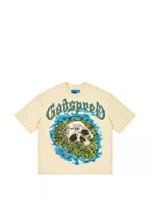 GODSPEED Skull Island Graphic-print T-shirt - Neutrals