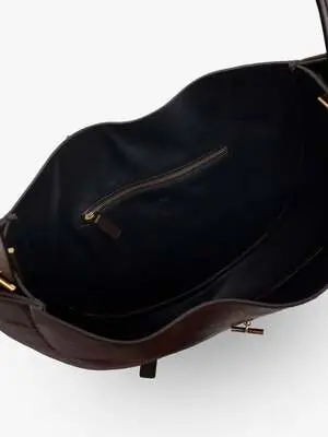 MINOBOSSI Liz Pony Skin Shoulder Bag - Brown