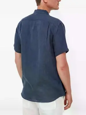 BENETTON Buttoned Short-sleeve Shirt