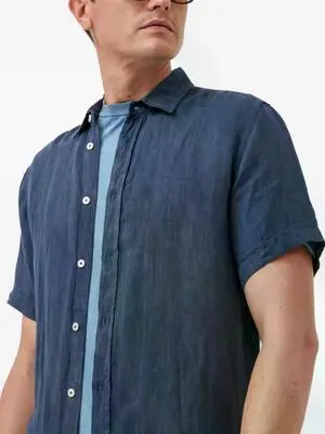 BENETTON Buttoned Short-sleeve Shirt