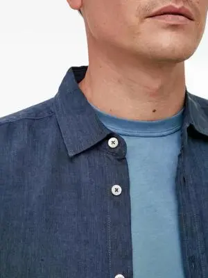 BENETTON Buttoned Short-sleeve Shirt