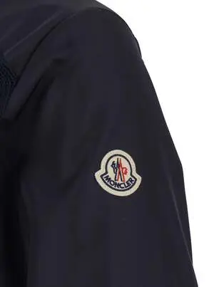 Moncler High Collar Zip Cardigan