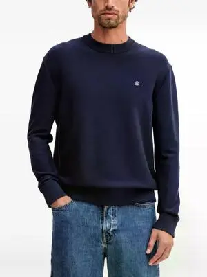 BENETTON Embroidered Logo Sweatshirt