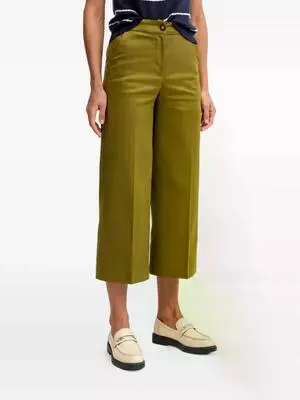 BENETTON Button Trousers - Green