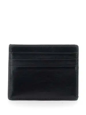 Versace Flat Card Case Calf Leather