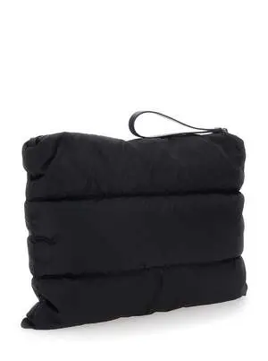 Moncler Padded Tech Fabric Laptop Bag With Wrist Strap - Multicolor