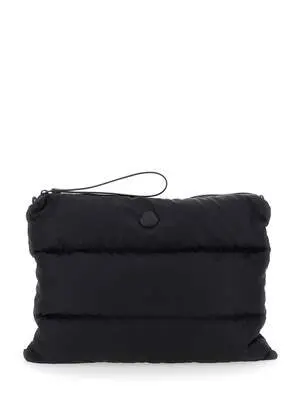 Moncler Padded Tech Fabric Laptop Bag With Wrist Strap - Multicolor