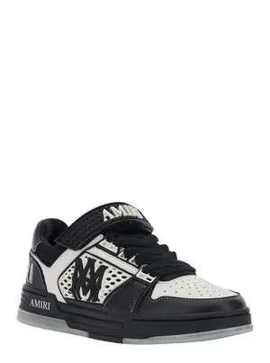 Amiri Leather Sneakers With Contrast Pull-tab