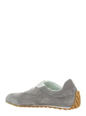 Bottega Veneta Orbit Flash Suede Low Top Sneakers - Multicolor
