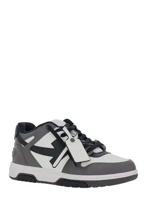 Off-White Out Of Office' Low Top Sneakers With Logo Patch - Multicolor