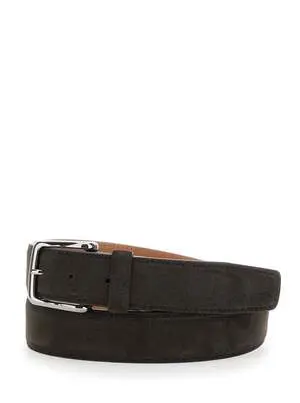 TOD'S Suede Belt With Elegant Details