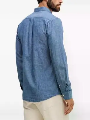 LINDBERGH Patch-pocket Shirt - Blue