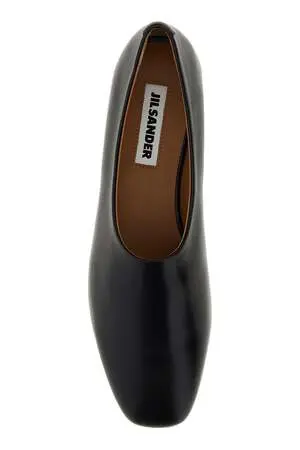 JIL SANDER Leather Ballerinas