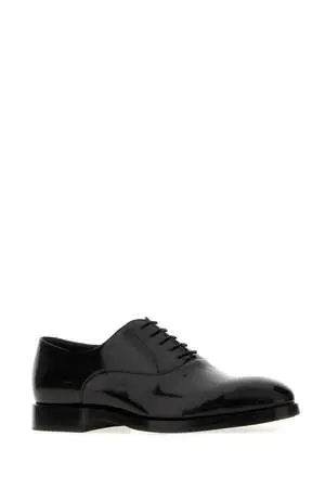 Brunello Cucinelli Patent Leather Oxford Shoes