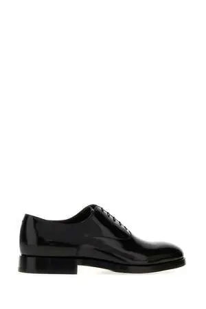 Brunello Cucinelli Patent Leather Oxford Shoes