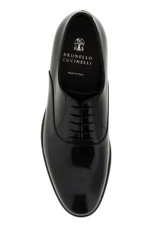 Brunello Cucinelli Patent Leather Oxford Shoes
