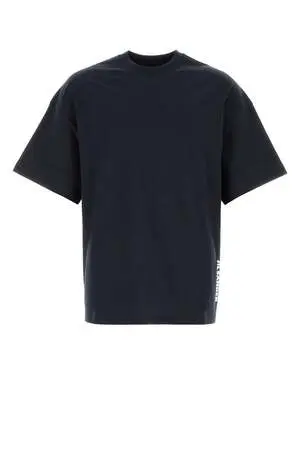 JIL SANDER Midnight Cotton T-shirt - Blue
