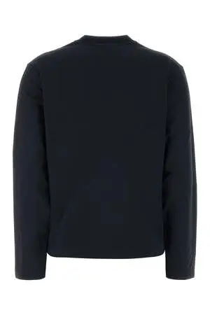 JIL SANDER Long-sleeve Cotton T-shirt With Embroidered Logo